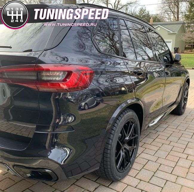 Черные насадки глушителя оригинал 51128078669-670 для BMW X5 G05 2018 ...